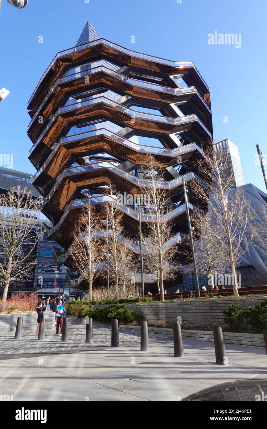 Vessel, Hudson Yards, Manhattan, New York, USA Stock Photo - Alamy