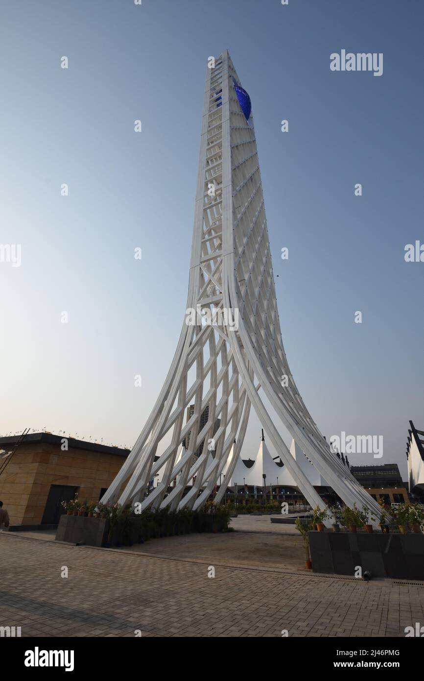 Biswa Bangla Tower of the Biswa Bangla Mela Prangan or revamped Milan ...