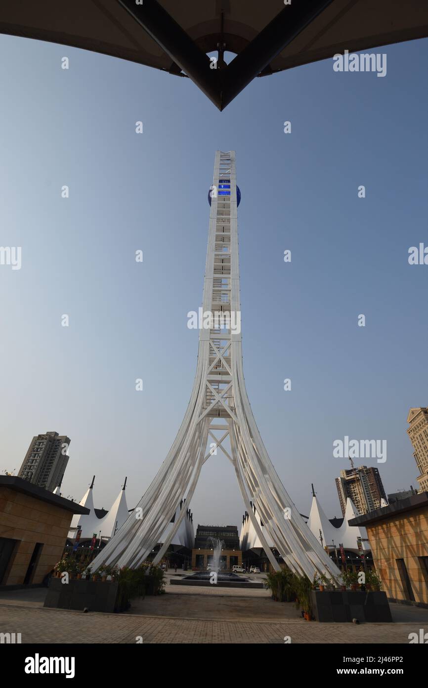 Biswa Bangla Tower of the Biswa Bangla Mela Prangan or revamped Milan ...