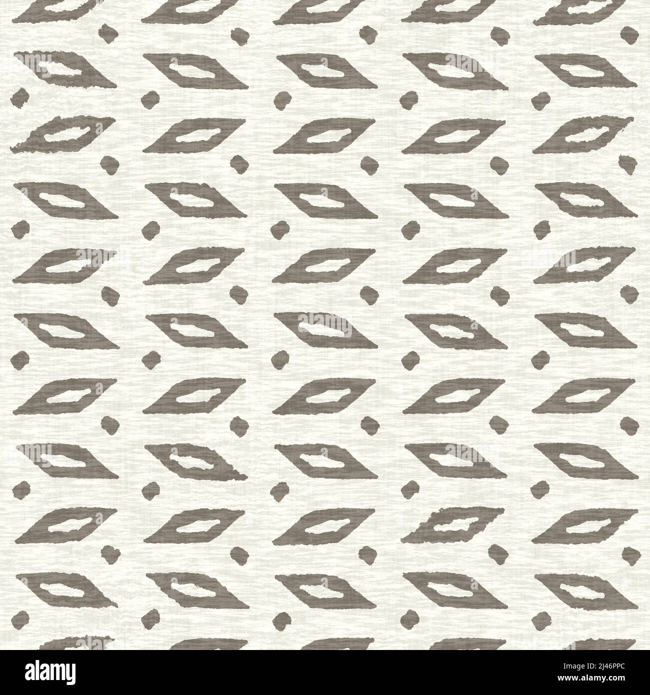 Hand drawn doodle linen effect texture pattern. Seamless woven natural ...
