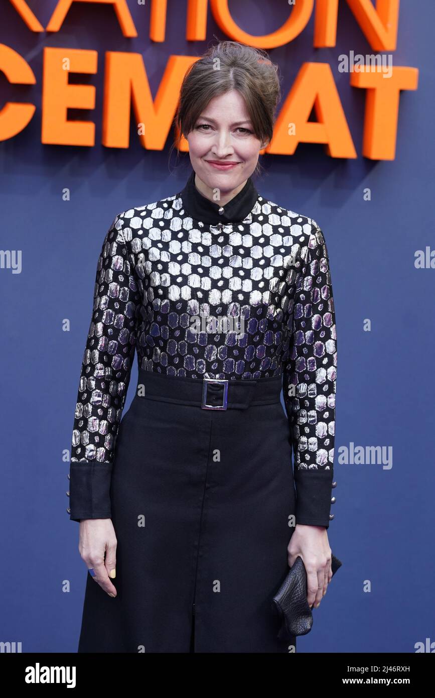 Kelly Macdonald arriving for the UK premiere of Operation Mincemeat at ...