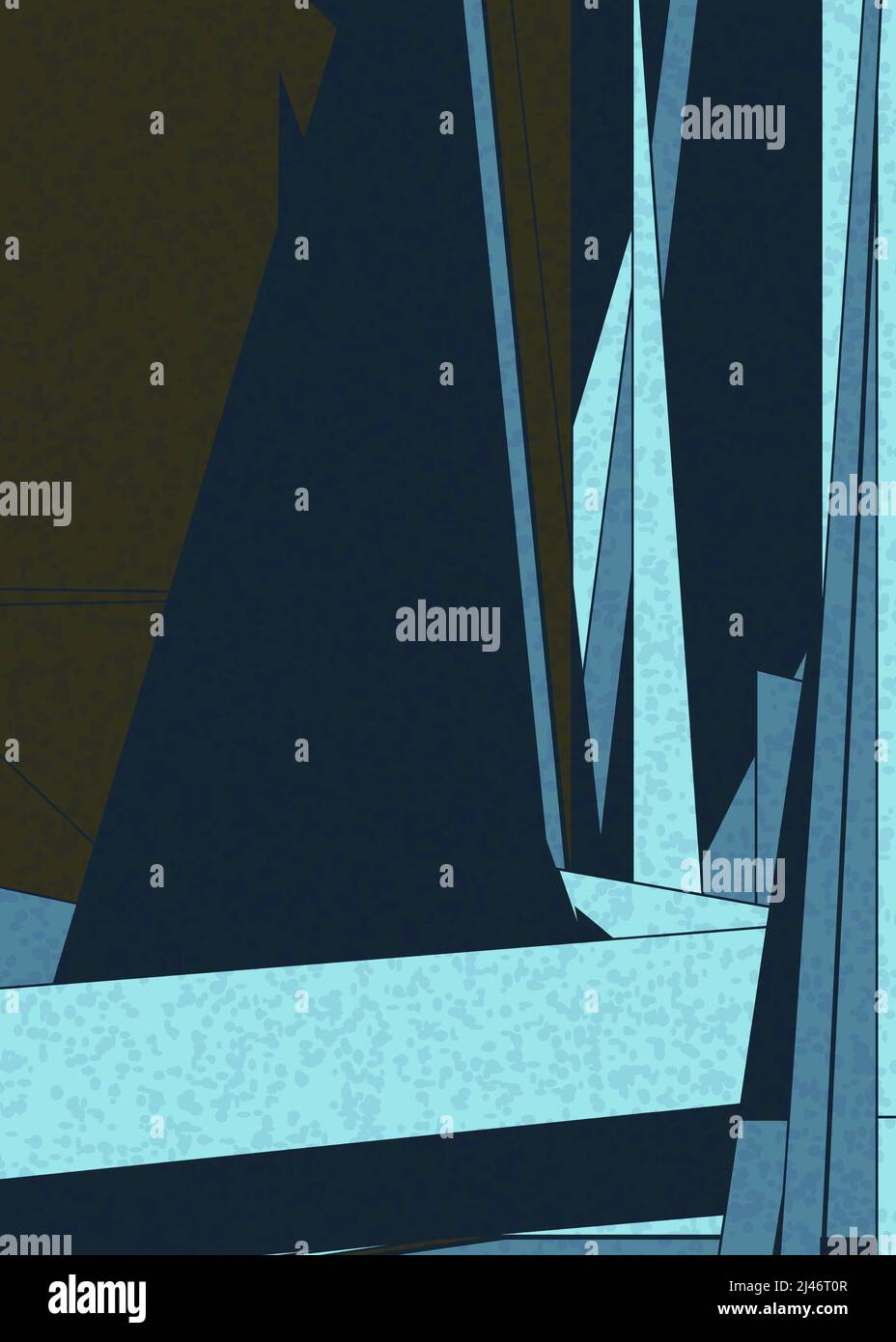 Piet Mondrian Style Computational Generative Art background ...