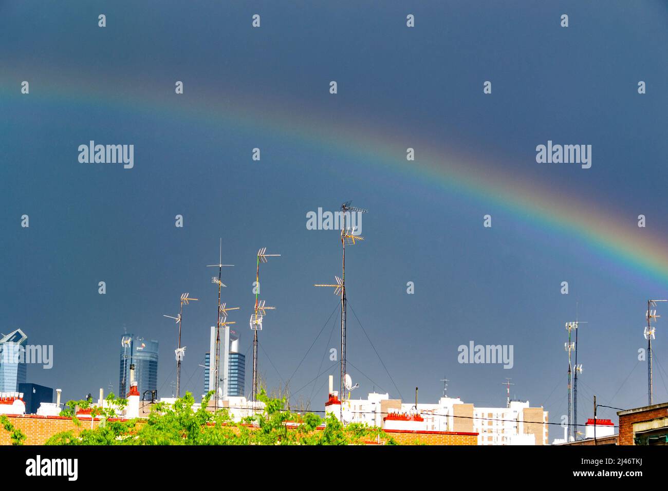 Rainbow color background hi-res stock photography and images - Alamy