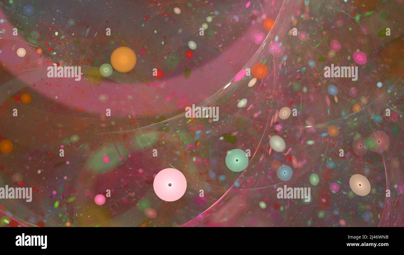 Paint Movement. Color Dream series. Composition of gradients and ...