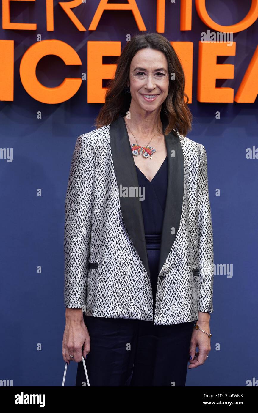 Amy Marston arriving for the UK premiere of Operation Mincemeat at the ...