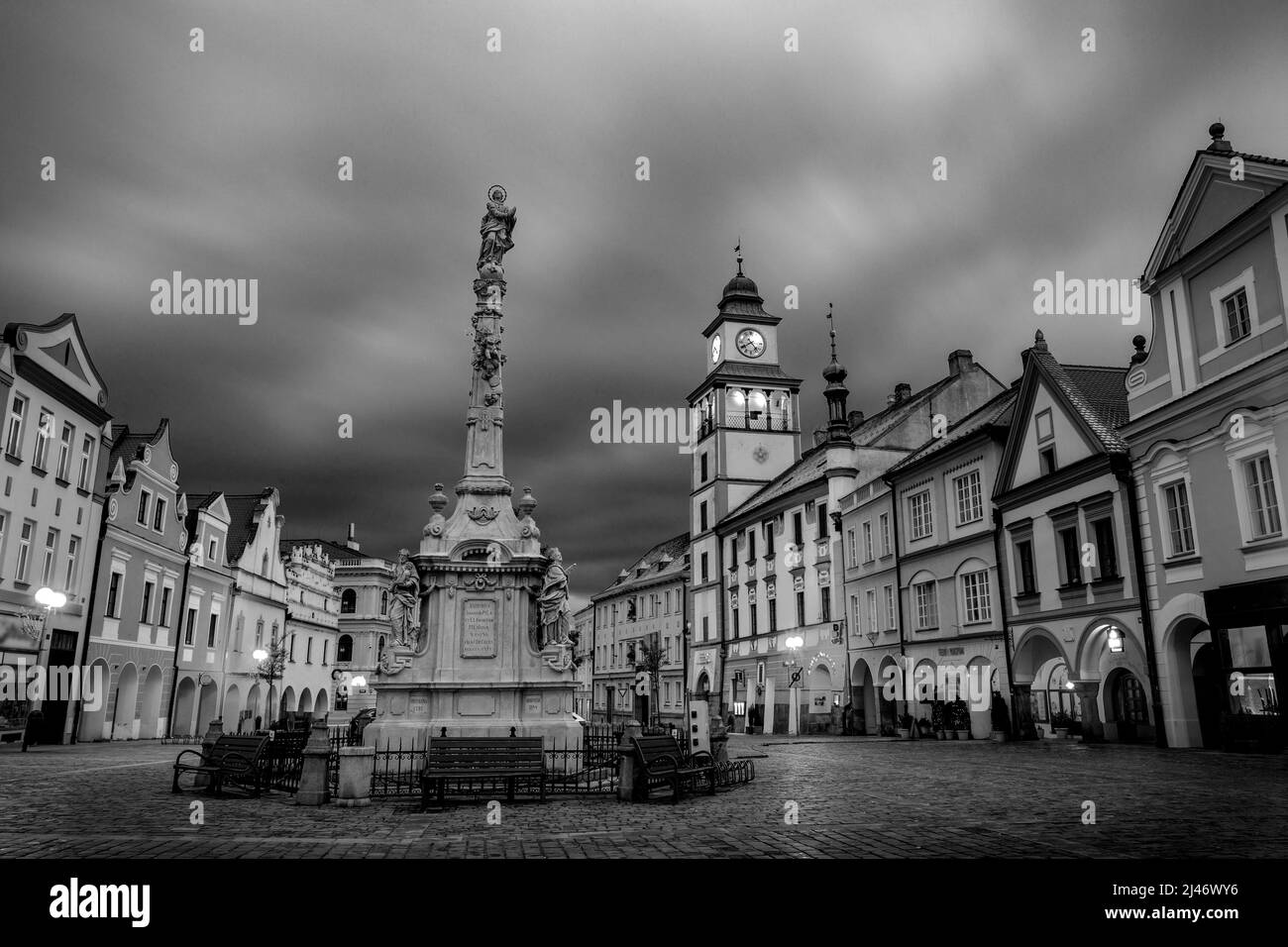 Trebon, South Bohemia, Czech Republic Stock Photo - Alamy