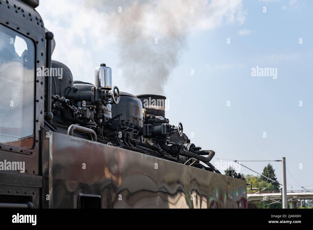 Parts of a locomotive hi-res stock photography and images - Alamy