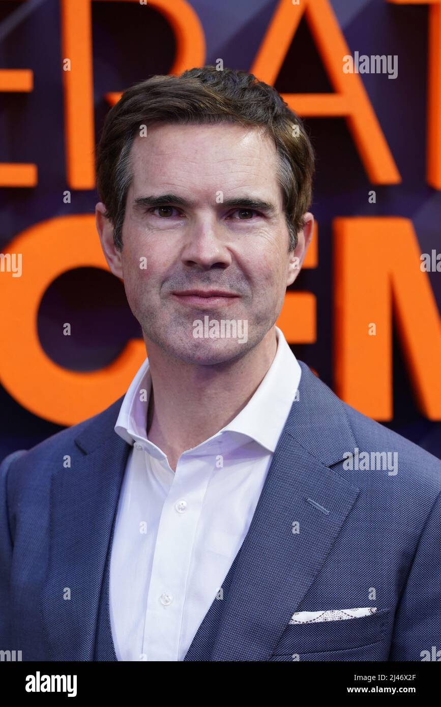 Jimmy Carr arriving for the UK premiere of Operation Mincemeat at the ...