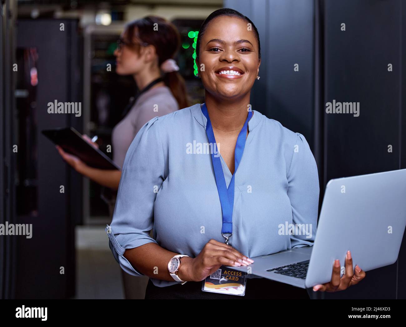 Ill have your servers performing optimally. Cropped portrait of an ...