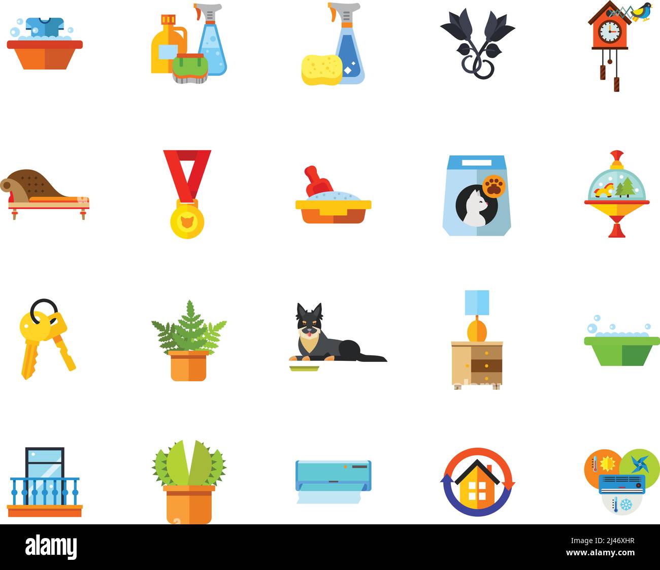 Cooling basin Stock Vector Images - Alamy