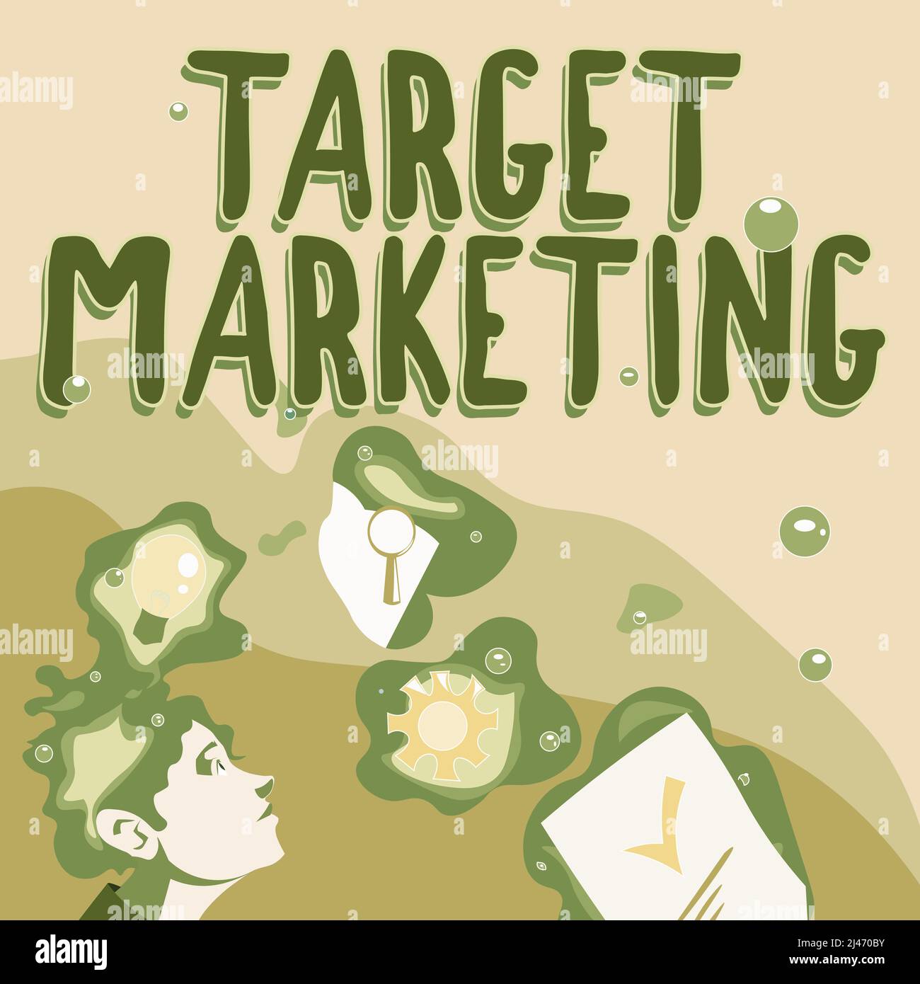 Writing displaying text Target Marketing. Word Written on Market ...