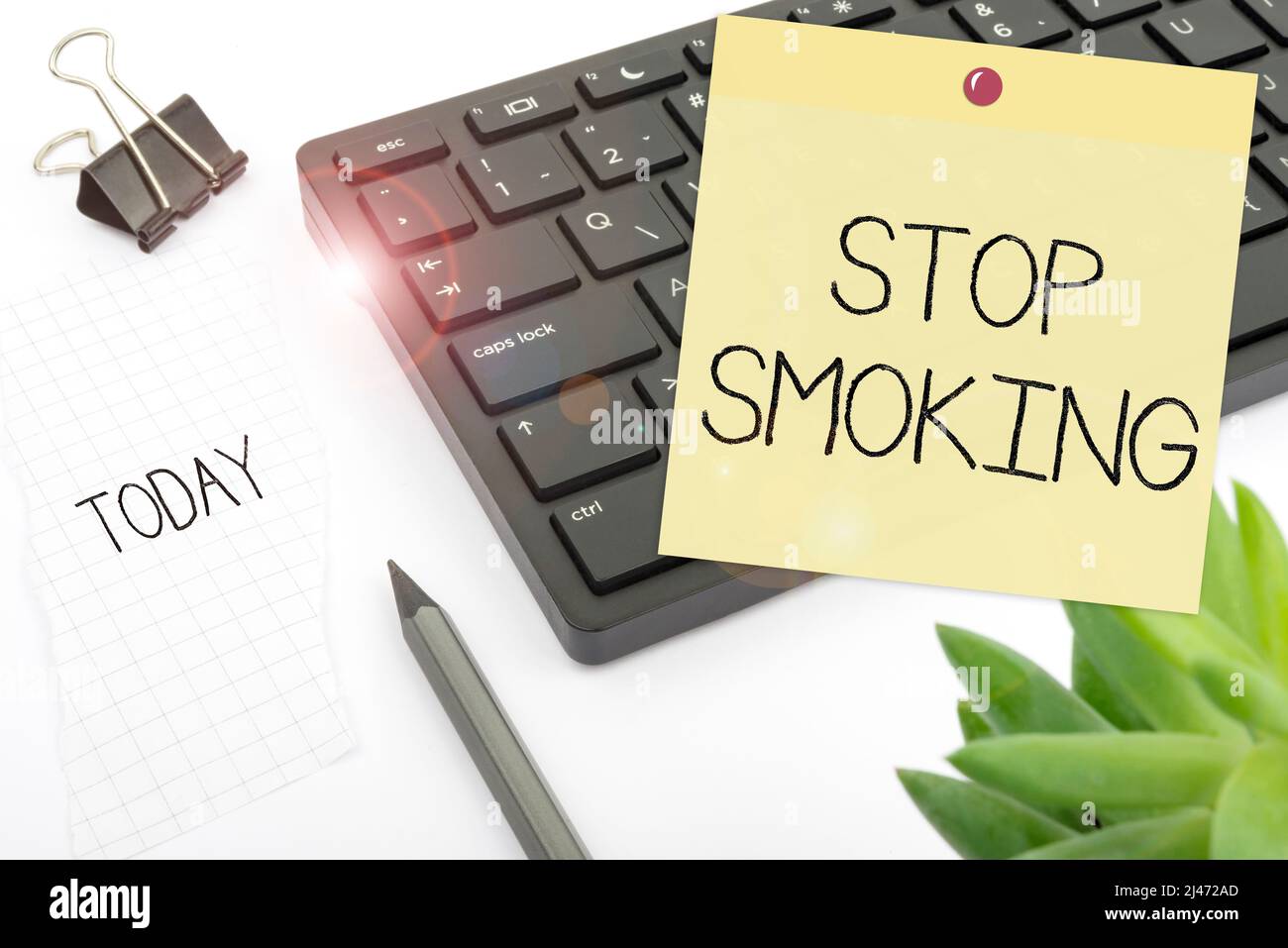 Conceptual caption Stop Smoking. Business concept Discontinuing or ...