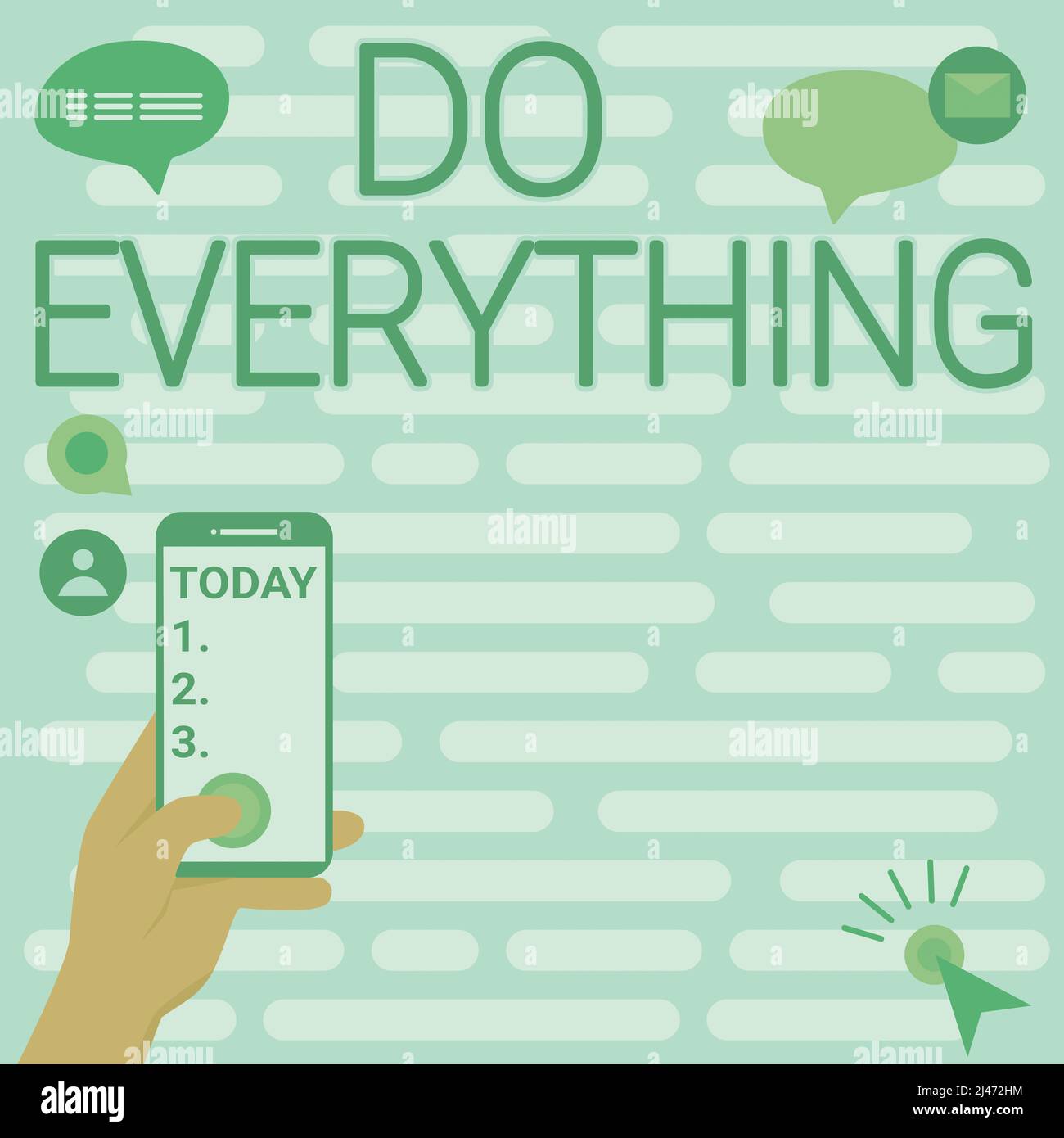 Sign displaying Do Everything. Business concept Jack of All Trades Self ...