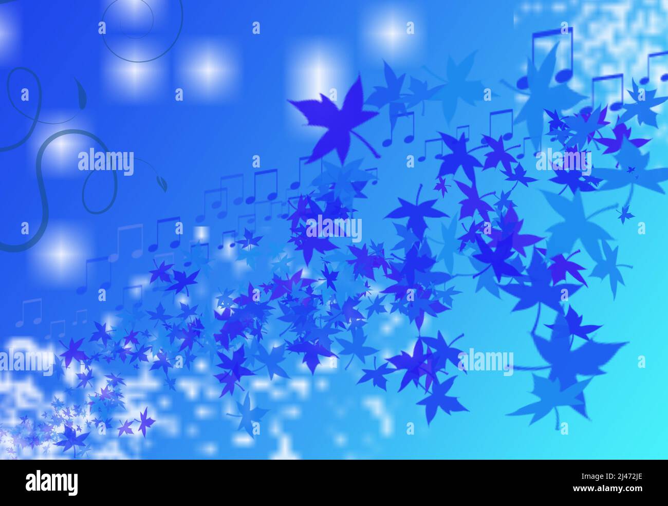 Vector or illustration of fantasy music and sheets for backgrounds ...