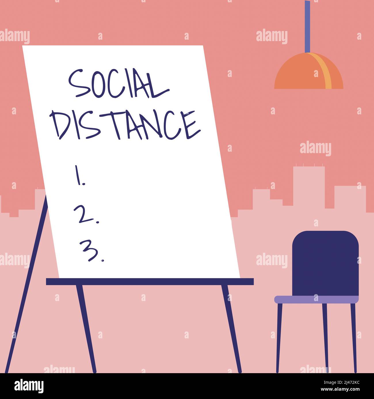 Writing displaying text Social Distance. Business approach maintaining ...