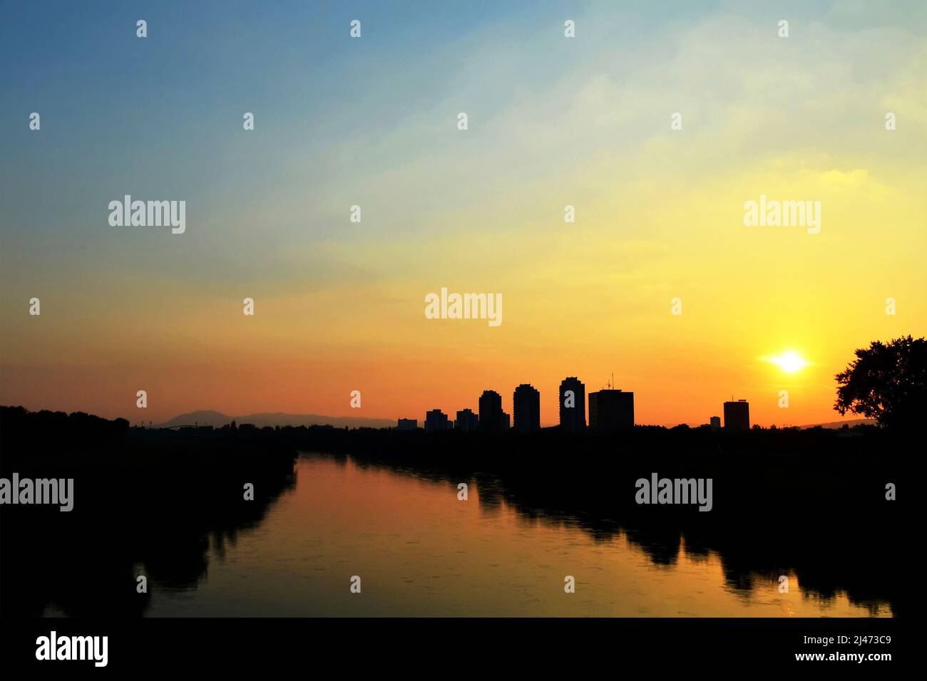 Sava river zagreb hi-res stock photography and images - Alamy