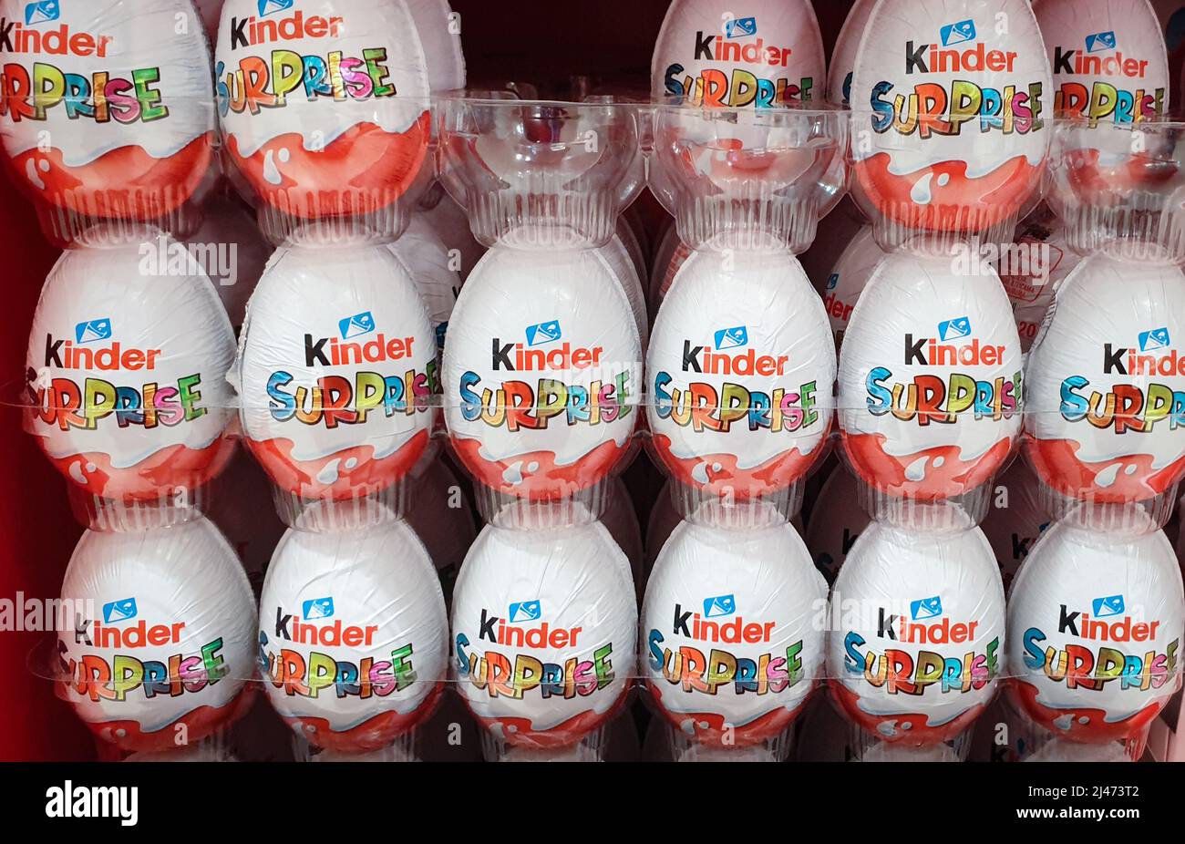 Kinder Surprise chocolate eggs and other Kinder Easter products on ...