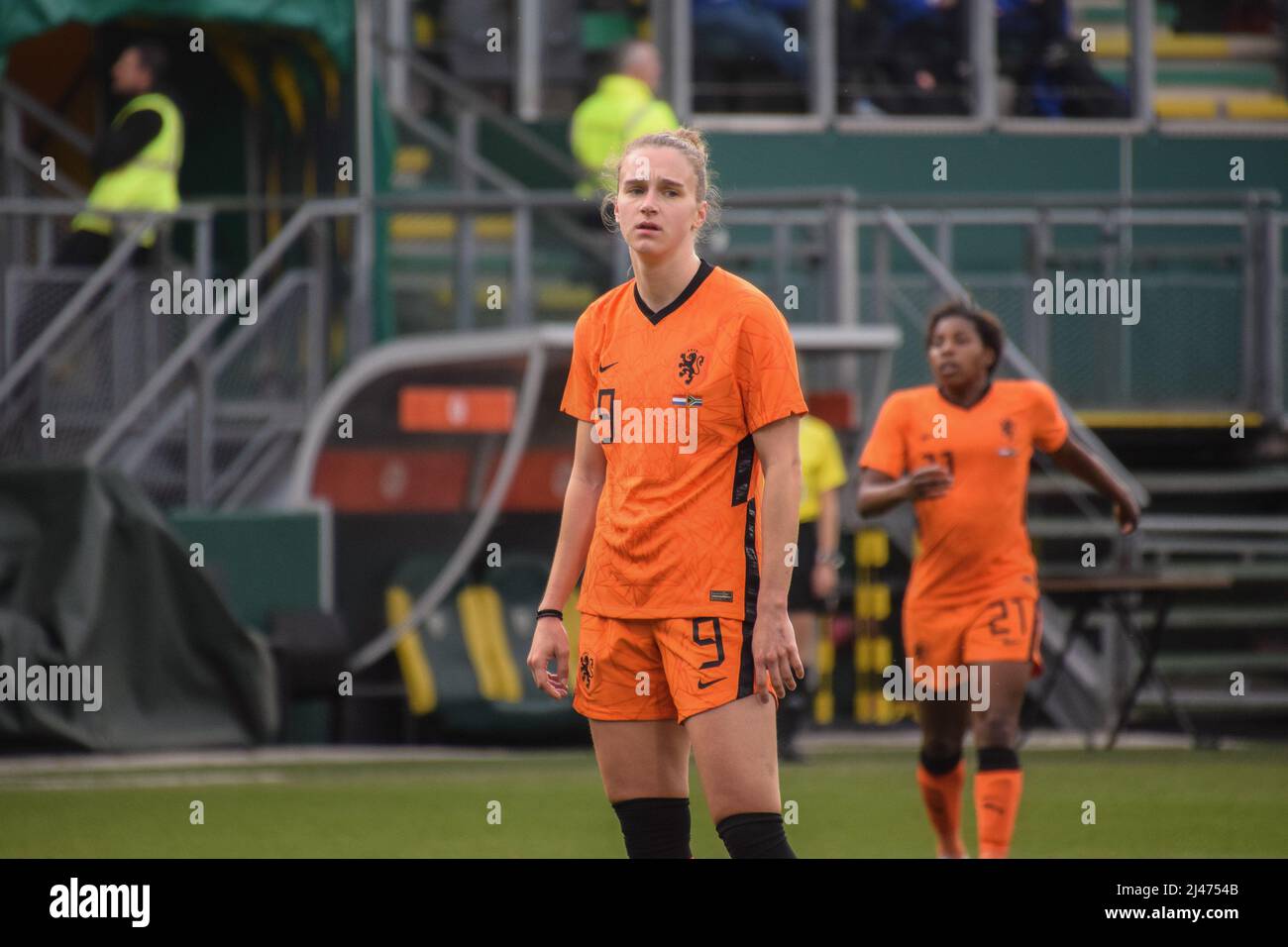 April 12, 2022, The Hague, Netherlands: Friendly Game between ...