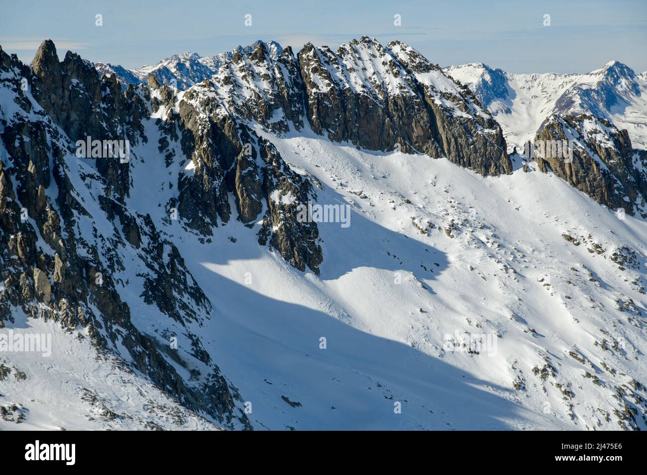Mount Adamello in Italy, Europe. Beautiful destination in the Italian ...