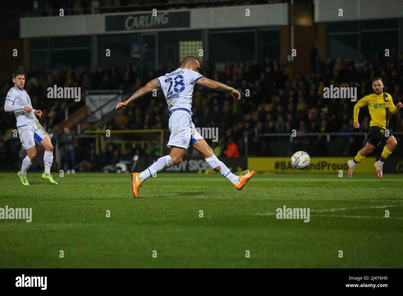 Josh magennis wigan goal hi-res stock photography and images - Alamy