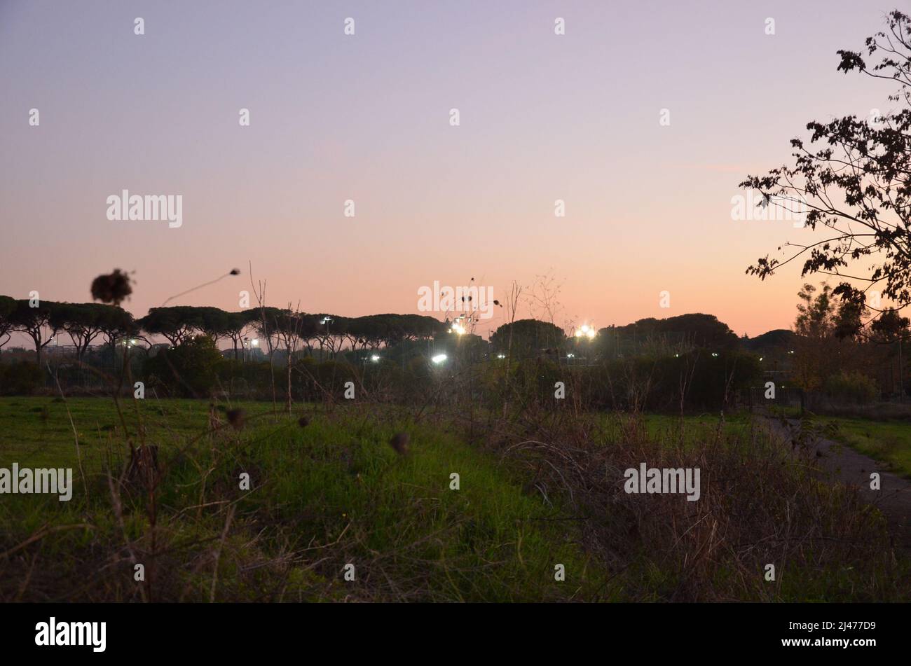 Photos taken at sunset while on a stroll through the beautiful ...