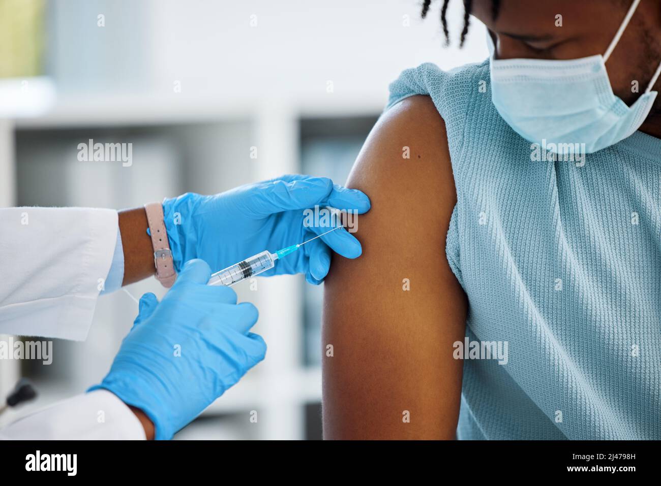 Im so happy youre helping me doctor. Shot of a doctor giving her ...