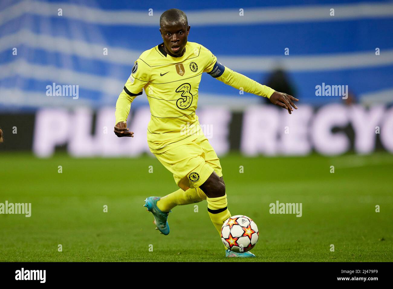 N´Golo Kante of Chelsea FC during the UEFA Champions League match ...