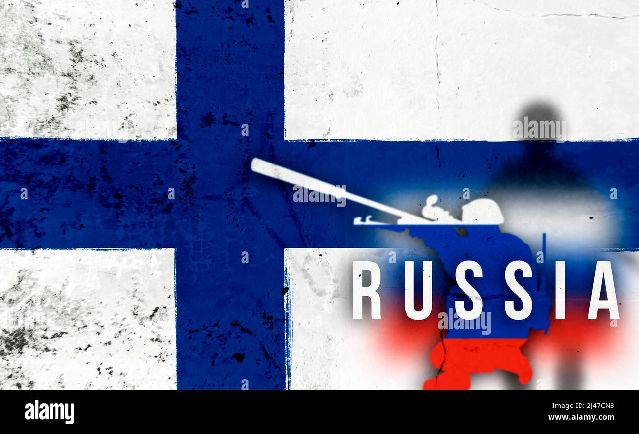 Russia and Finland military conflict background. War in Europe union ...