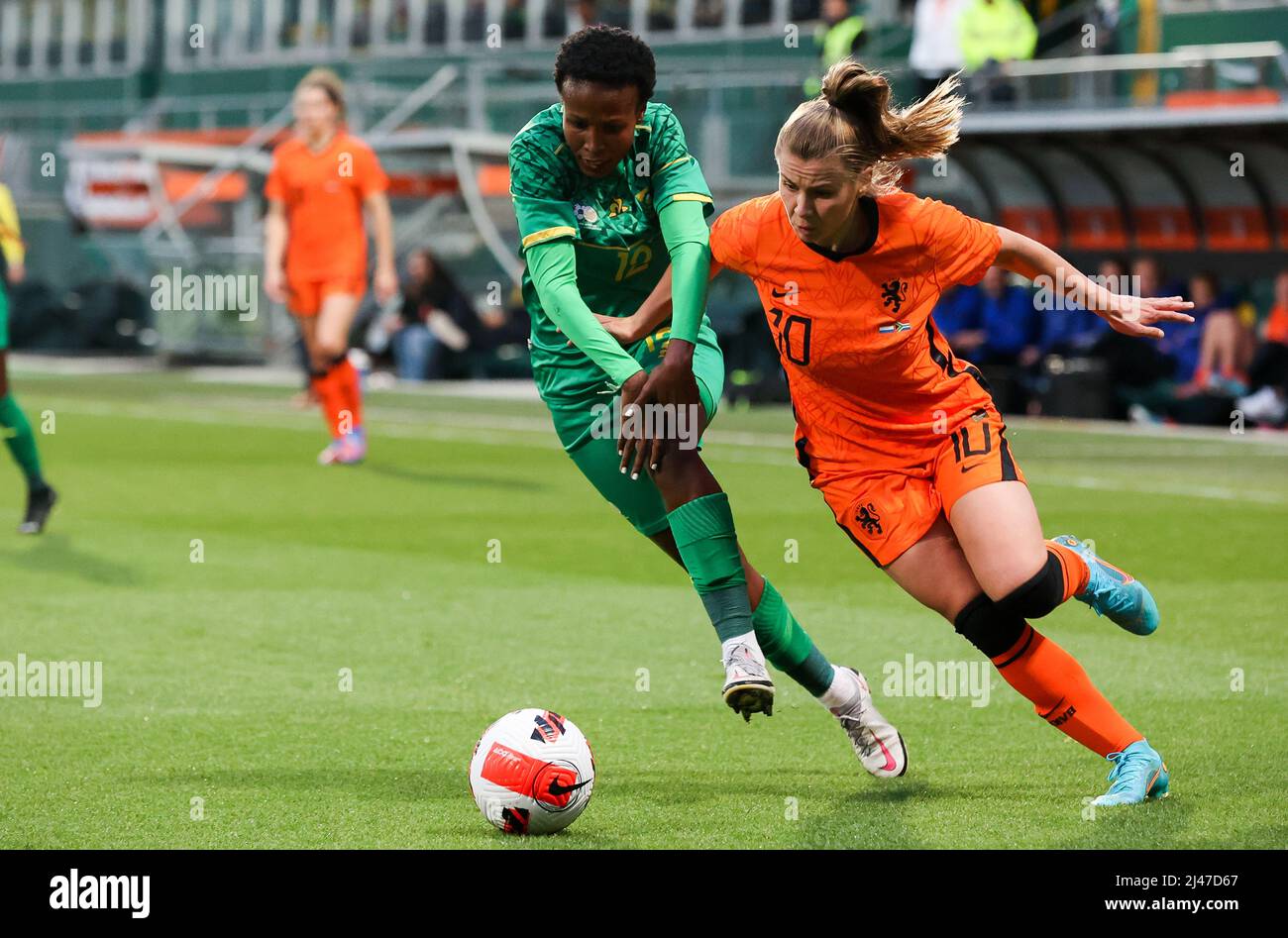 DEN HAAG, NETHERLANDS - APRIL 12: Kgoale Mapula Nomvula of South Africa ...