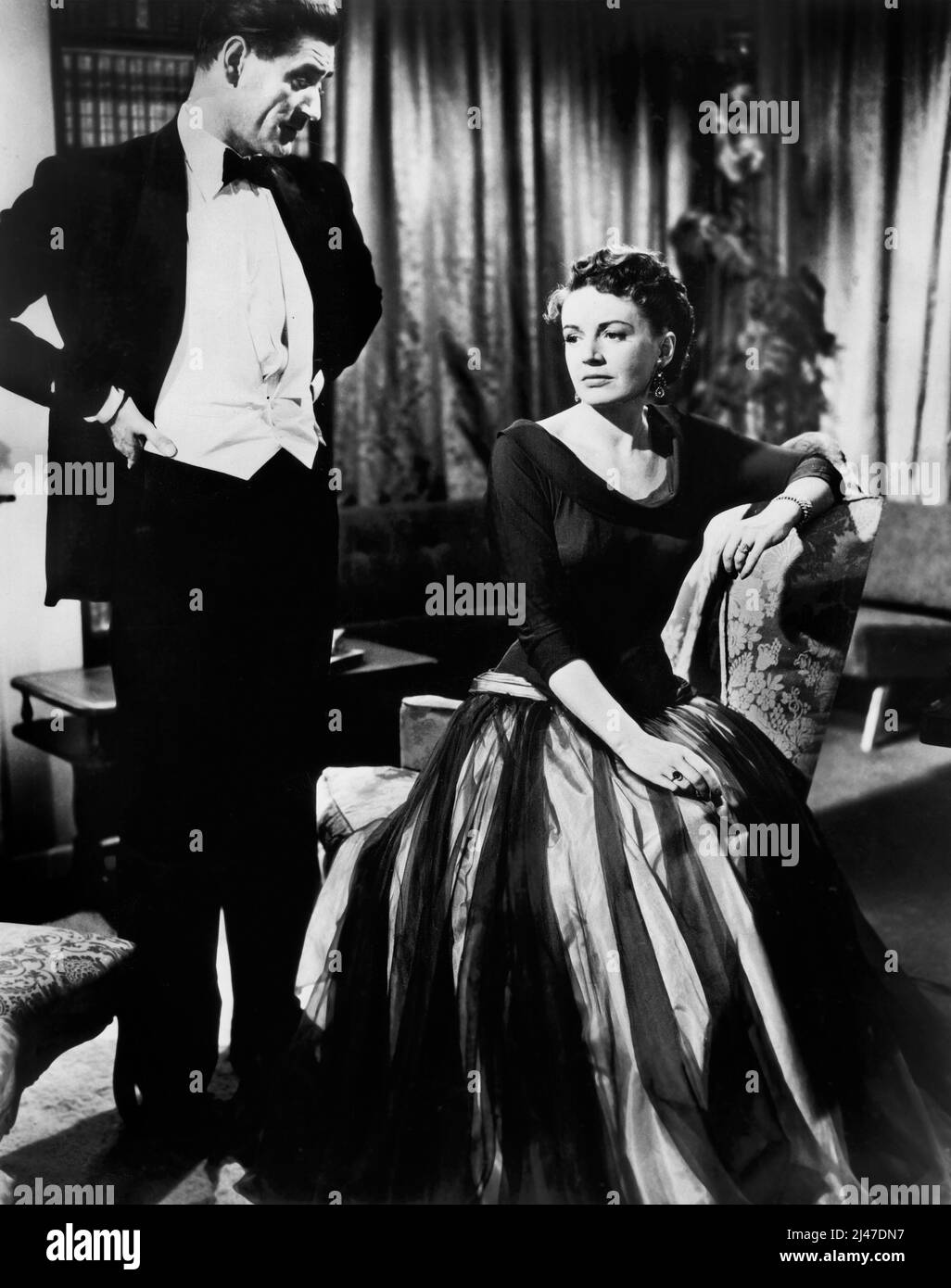 Guy Rolfe, Phyllis Calvert, celebrity, entertainment, historical Stock ...