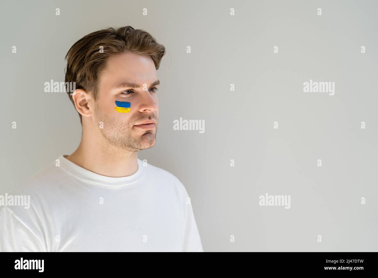 Ukrainian face paint hi-res stock photography and images - Alamy