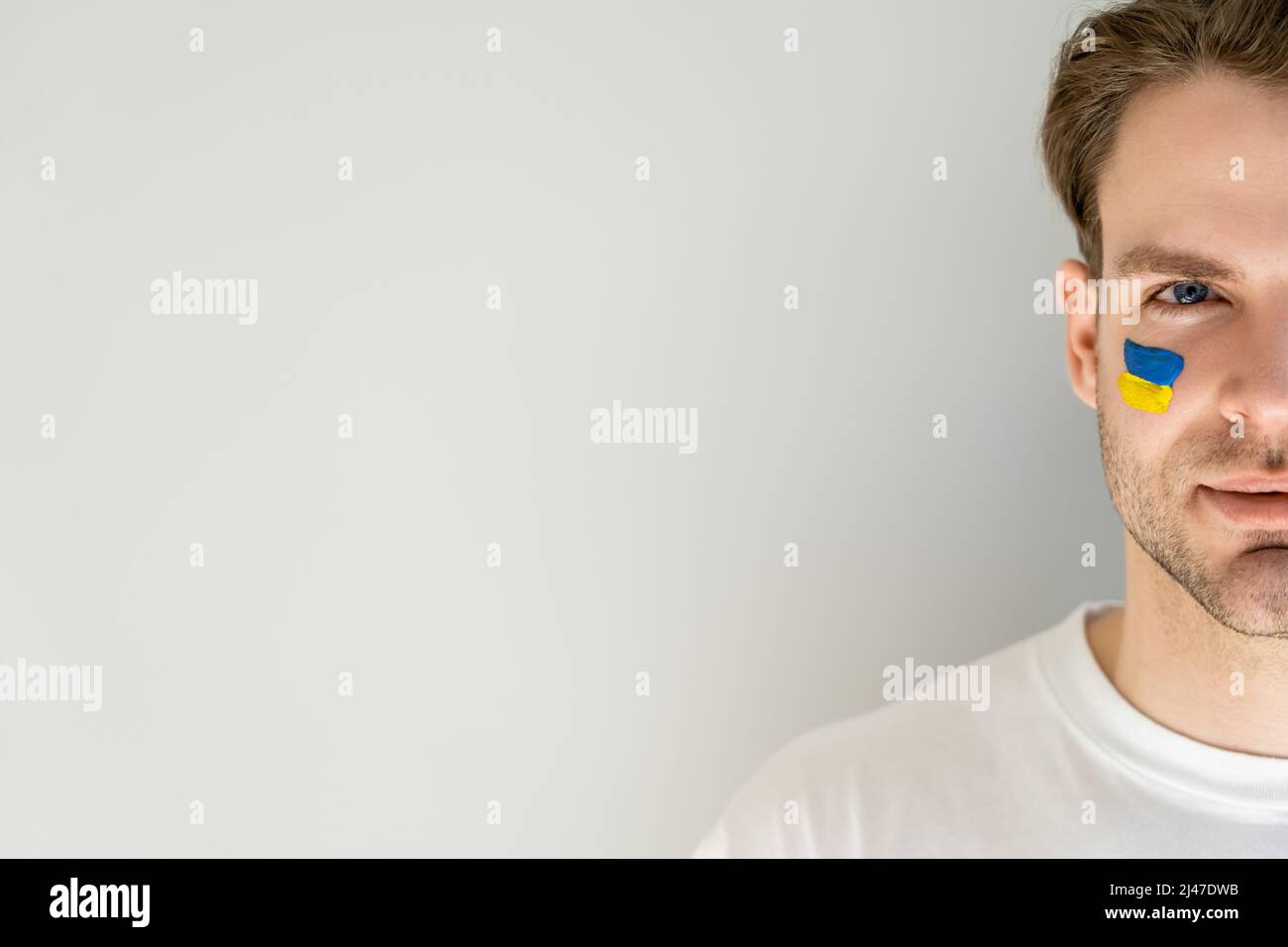 Ukrainian face paint hi-res stock photography and images - Alamy