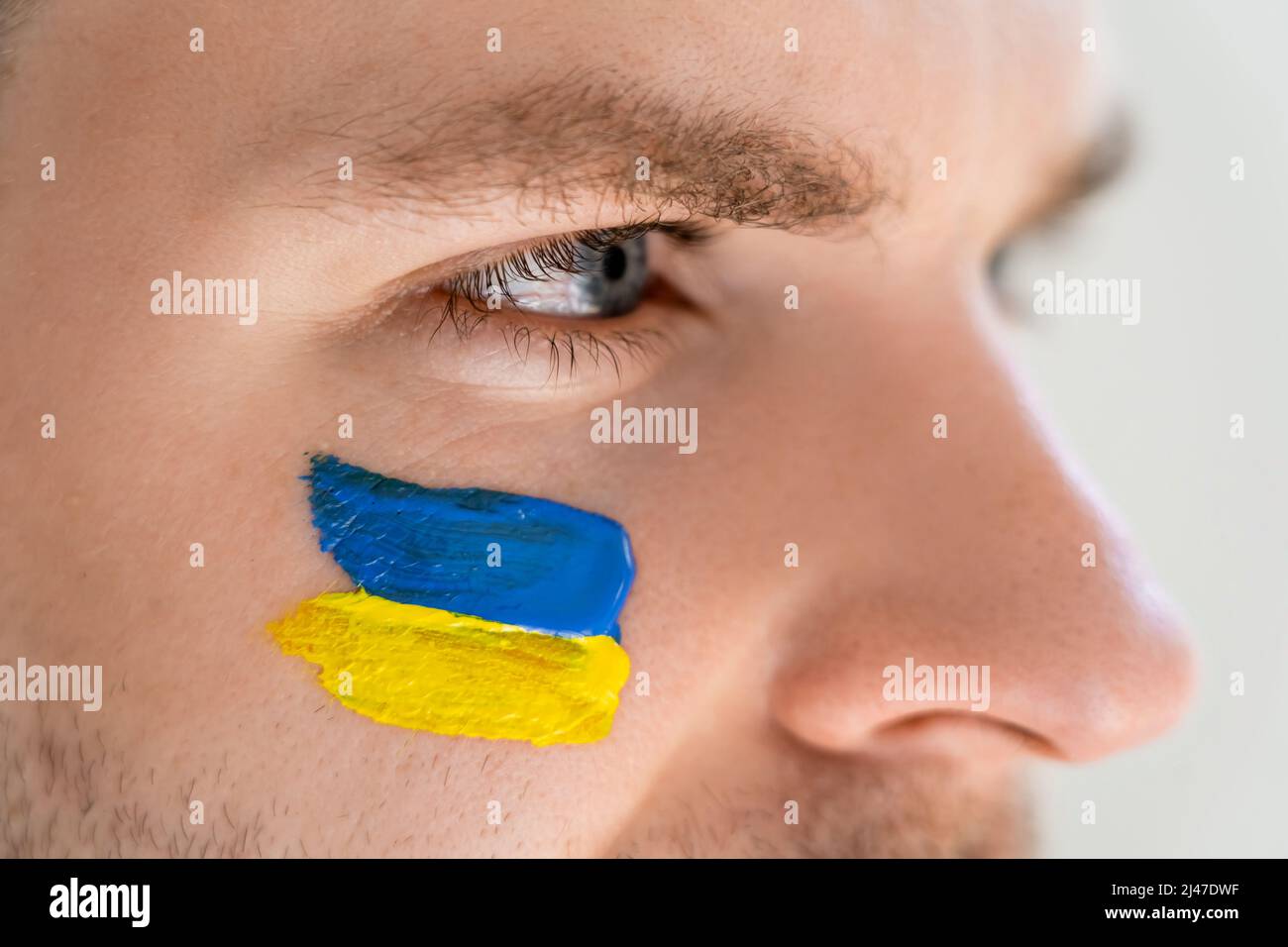 Ukrainian face paint hi-res stock photography and images - Alamy