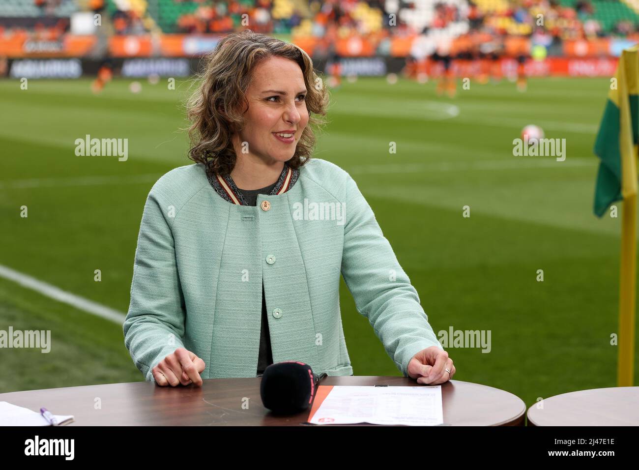 DEN HAAG, NETHERLANDS - APRIL 12: Manon Melis of ESPN during the ...