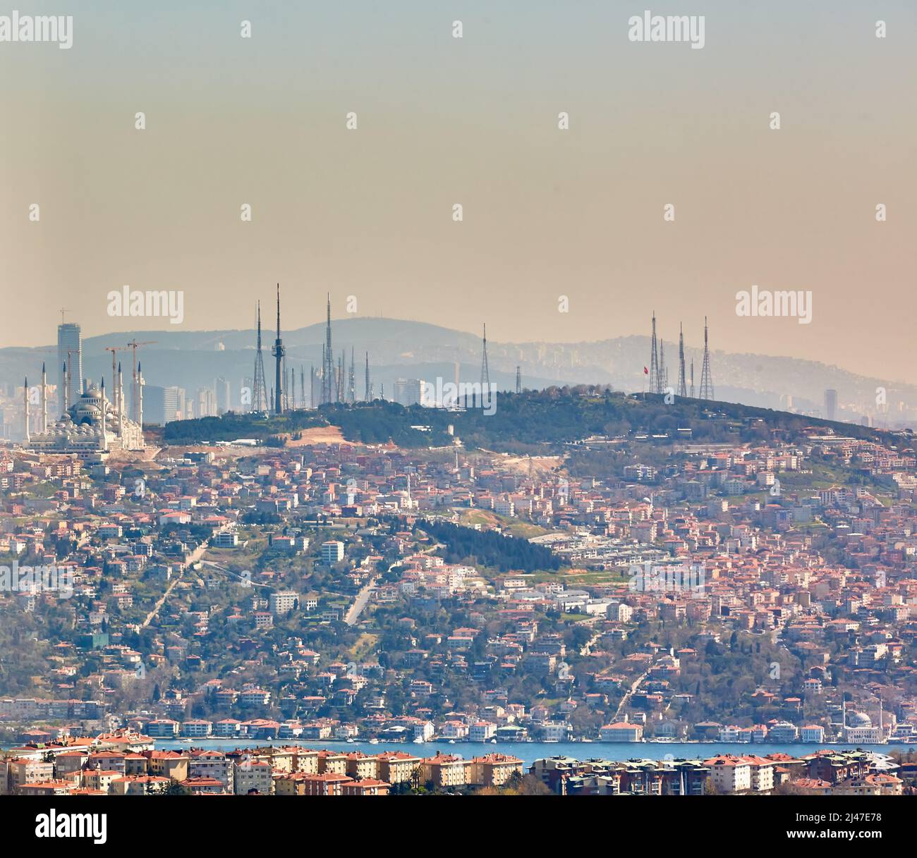 Aerial asian part istanbul hi-res stock photography and images - Alamy