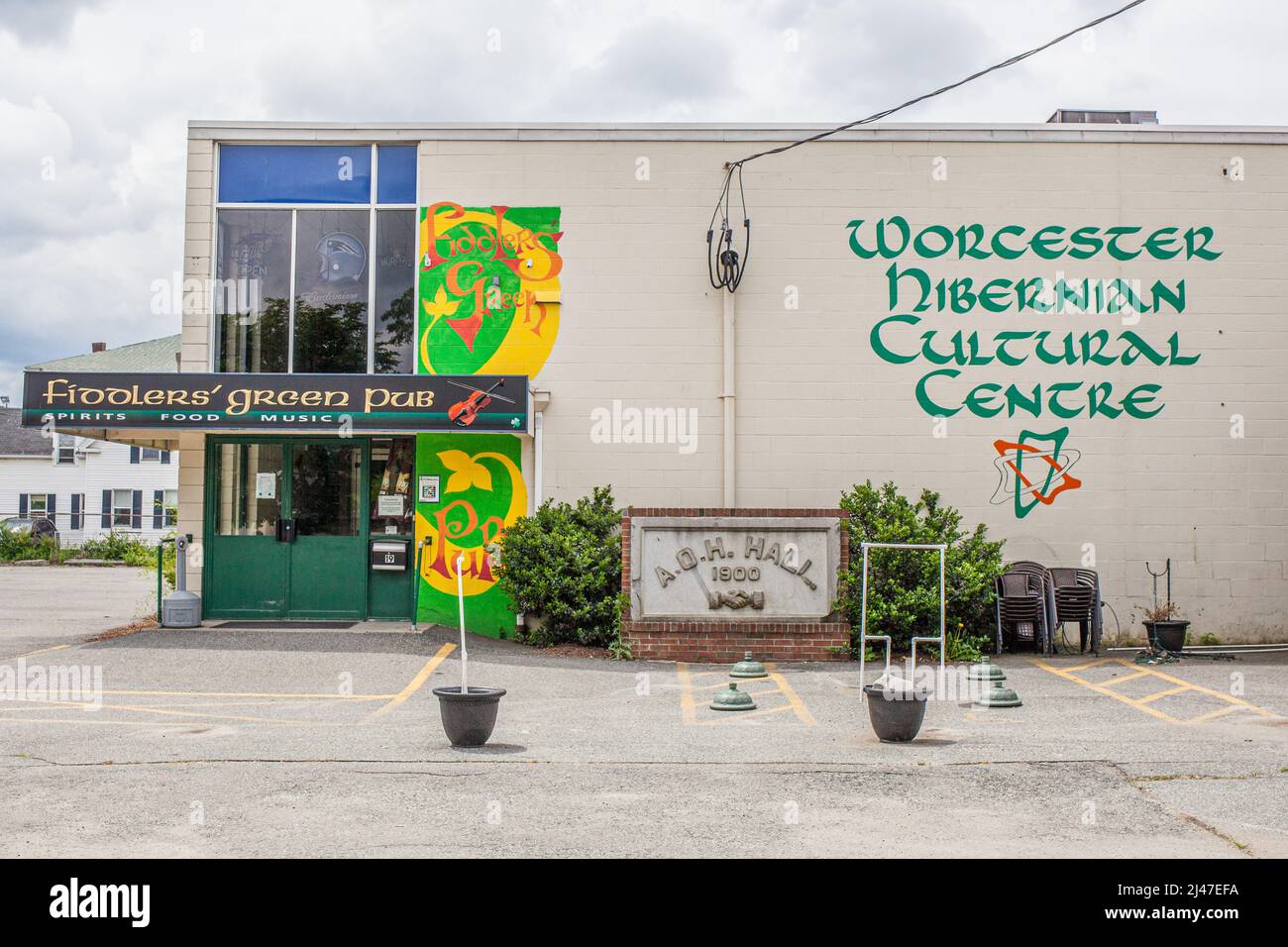 Worcester hibernian cultural center hi-res stock photography and images ...