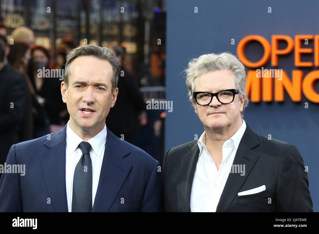 Matthew Macfadyen and Colin Firth, Operation Mincemeat - UK Premiere ...