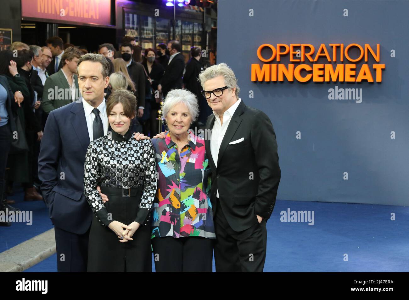Matthew Macfadyen, Kelly Macdonald, Penelope Wilton and Colin Firth ...
