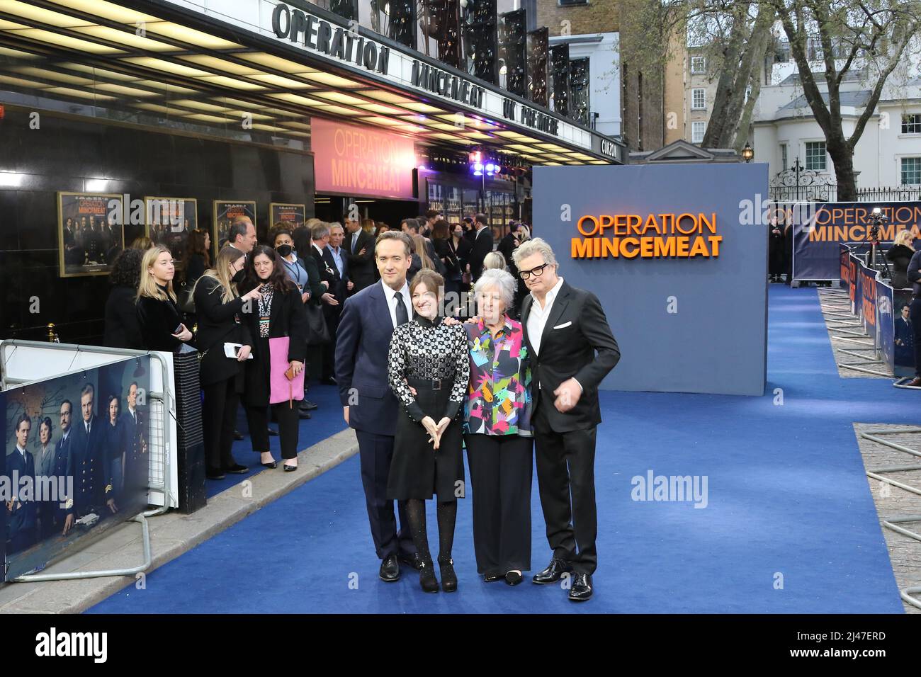 Matthew Macfadyen, Kelly Macdonald, Penelope Wilton and Colin Firth ...
