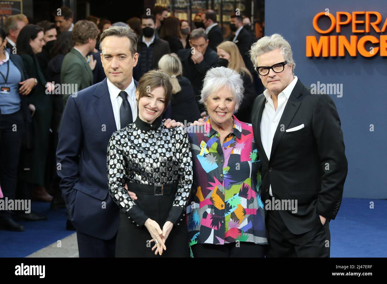 Matthew Macfadyen, Kelly Macdonald, Penelope Wilton and Colin Firth ...