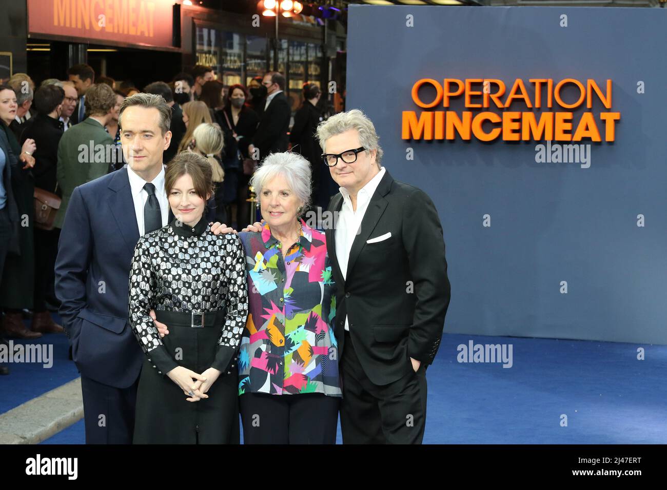 Matthew Macfadyen, Kelly Macdonald, Penelope Wilton and Colin Firth ...