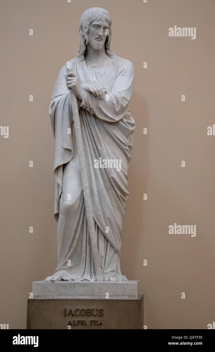 Statue of James the Apostle, son of Alphaeus (Jacob the Younger) in ...