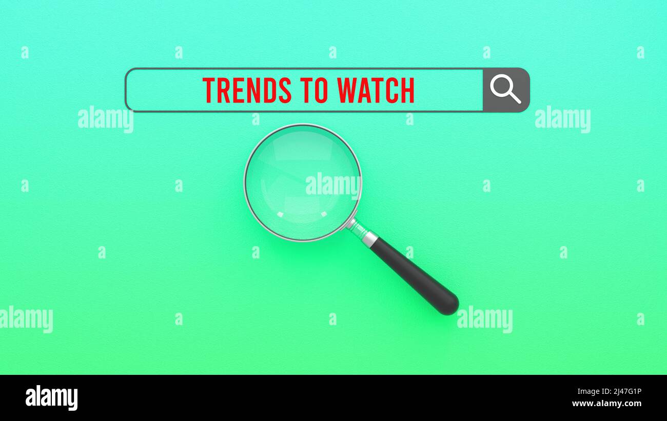 trends to watch Stock Photo - Alamy