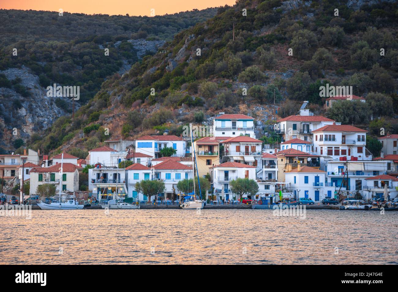 Agia Kiriaki is a traditional fishing village and harbor of Trikeri ...