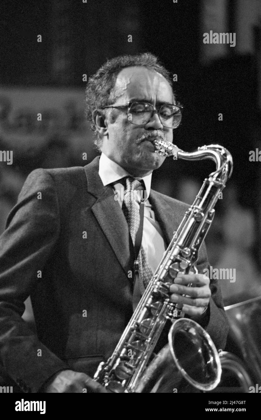English musician Art Themen performing at the Royal Albert Hall, London ...