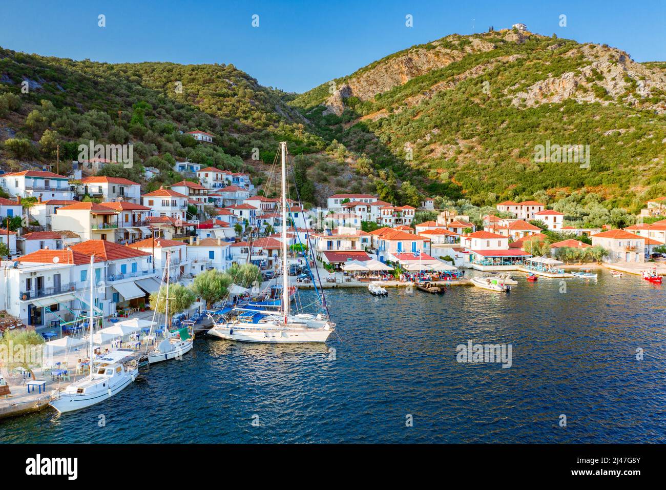 Agia Kiriaki is a traditional fishing village and harbor of Trikeri ...