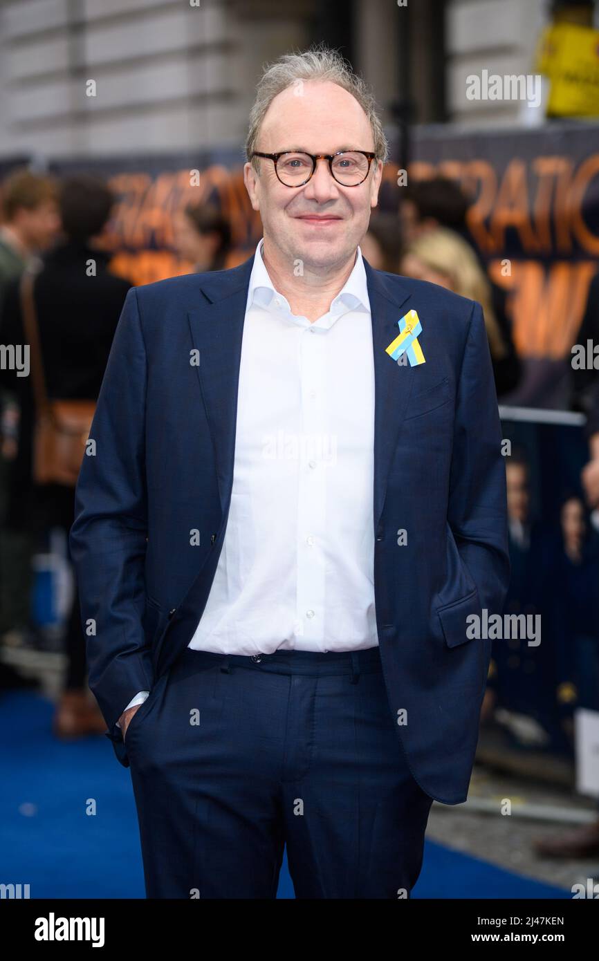 London, UK. 12 April 2022. Ben McIntyre attending the UK Premiere of ...