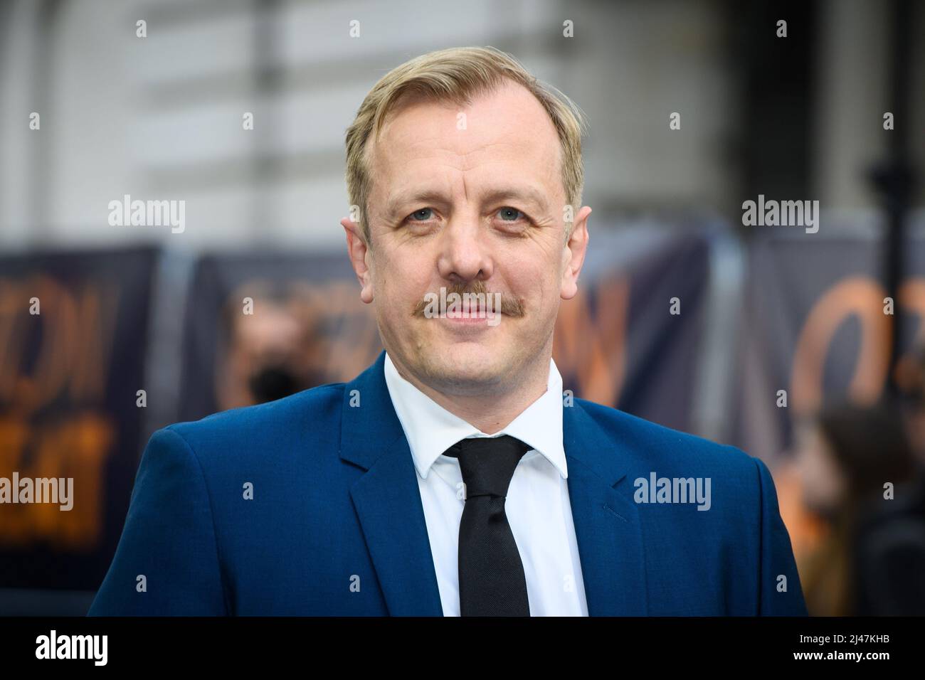London, UK. 12 April 2022. Markus von Lingen attending the UK Premiere ...