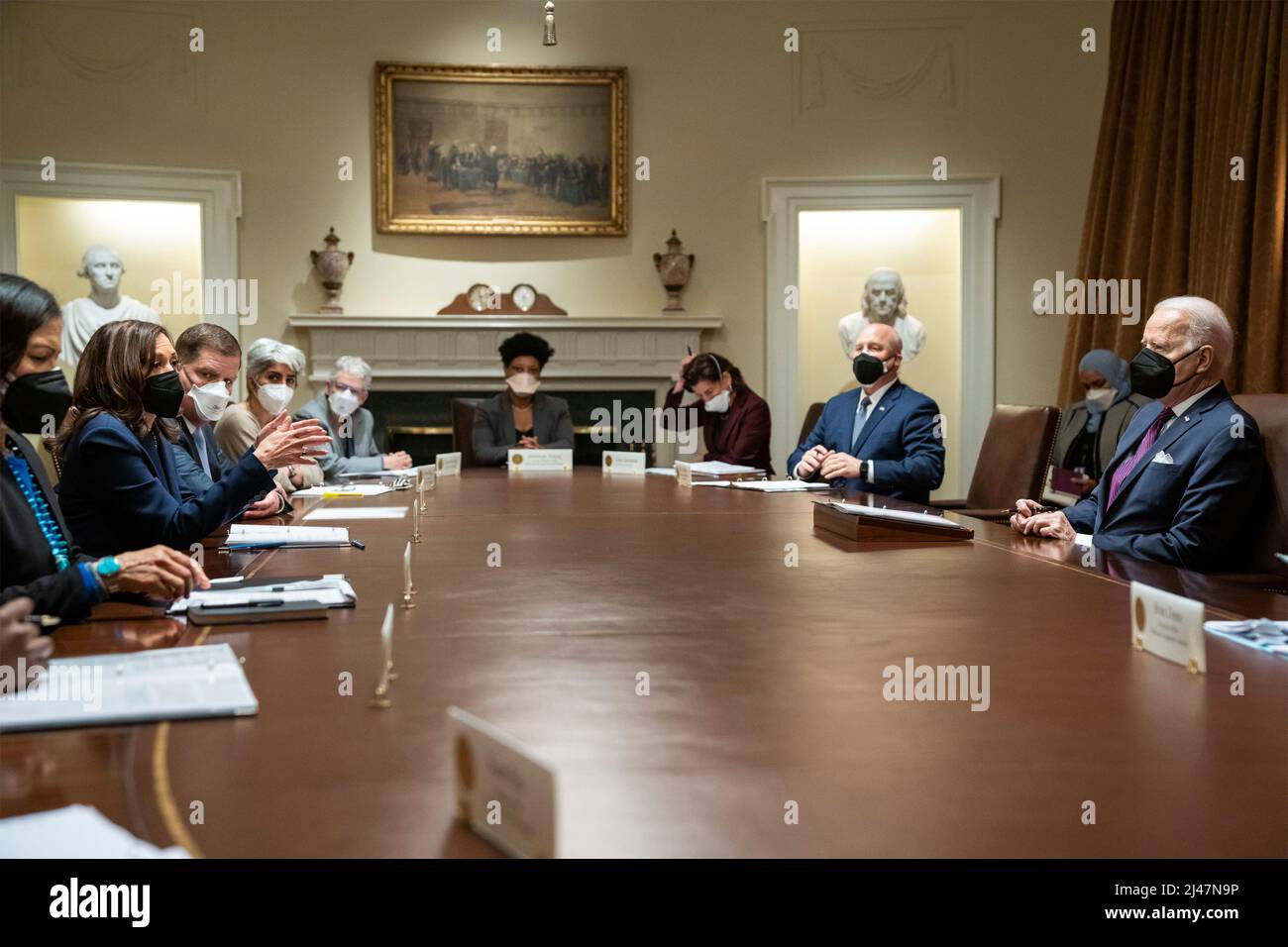 Cabinet infrastructure implementation task force hi-res stock ...