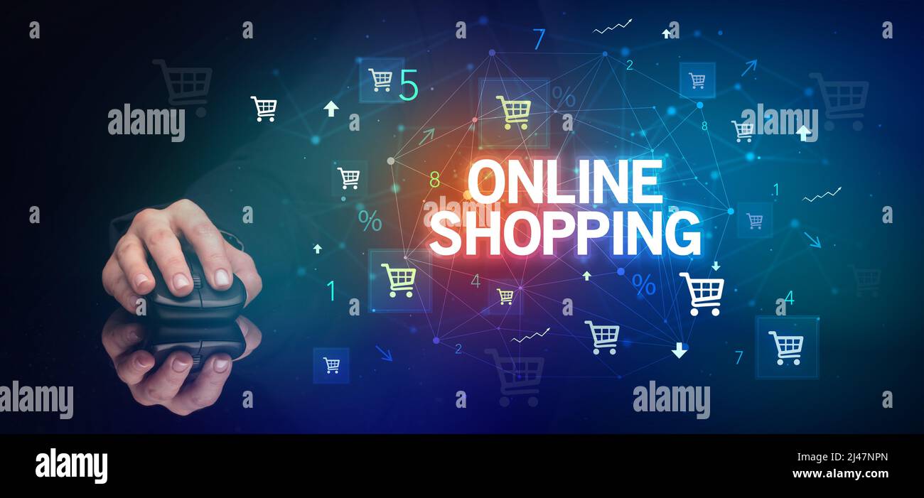 male hand holding wireless peripheral Stock Photo - Alamy